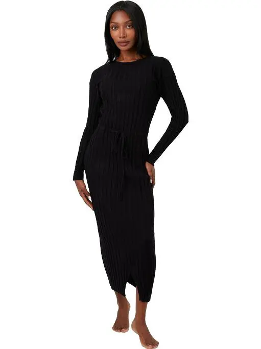 BY TESS COLLECTION Lina Midi Dress - Black