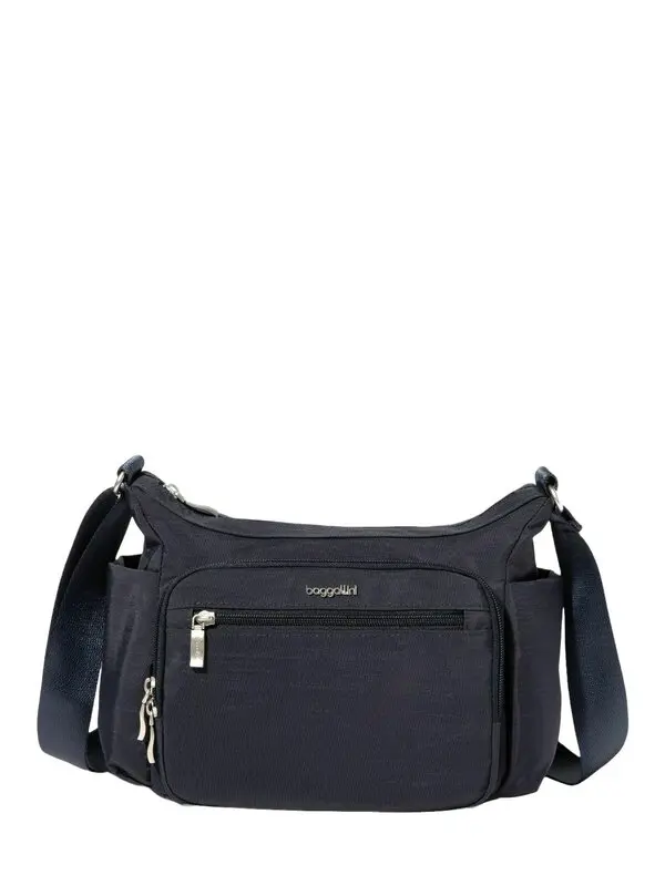 BAGGALLINI Crosstown Hobo Crossbody Bag - French Navy