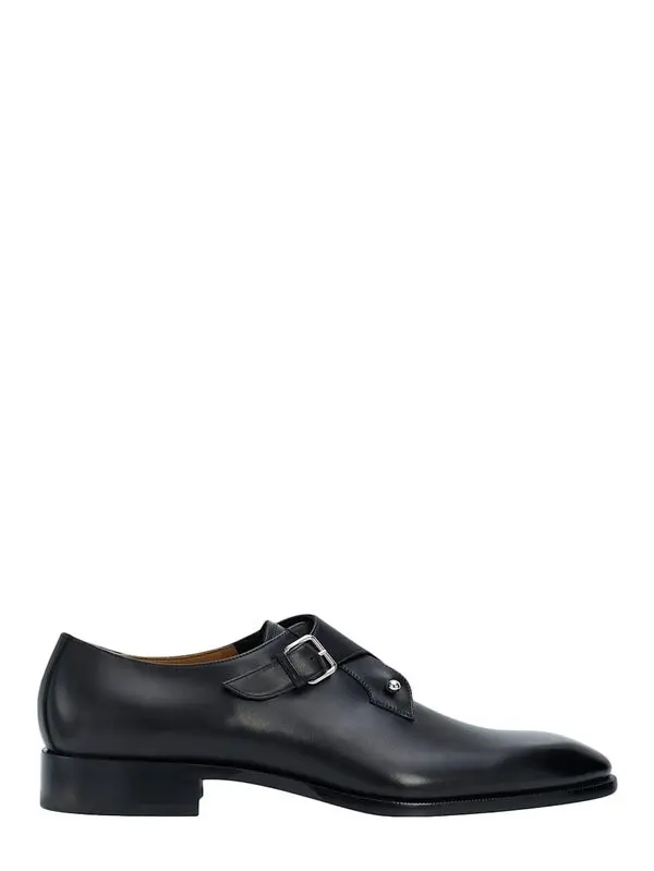 CHRISTIAN LOUBOUTIN Chambeli Leather Loafers - Black
