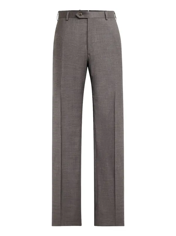 Brioni Tigullio Wool Dress Pants - Lead