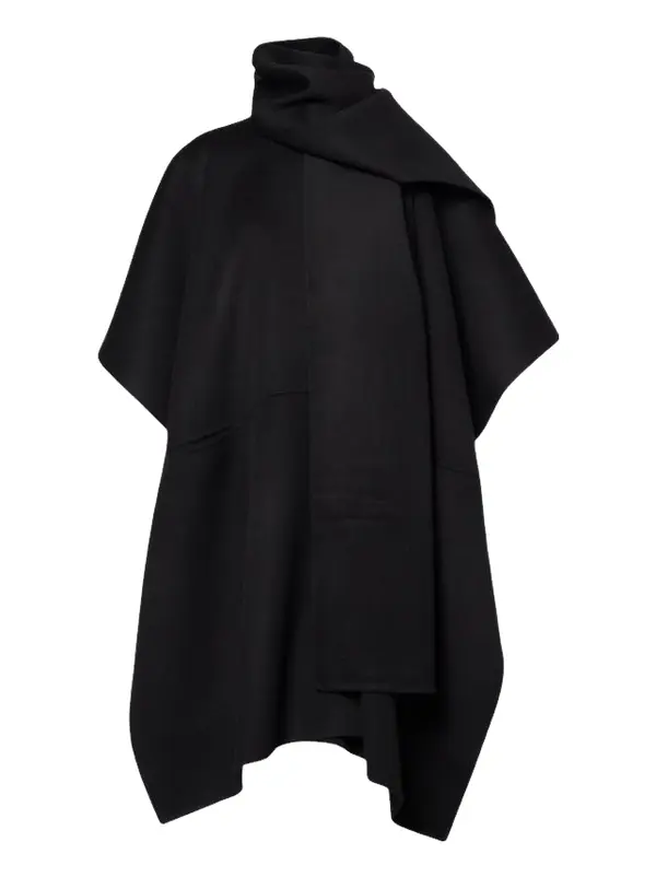 TOTEME Doublé Wool Coat - Black