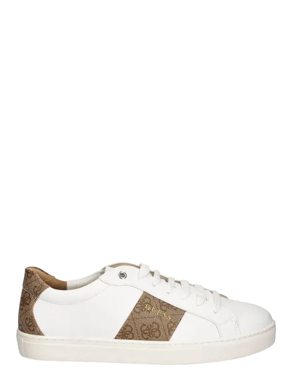 Guess Monogram Sneakers - White