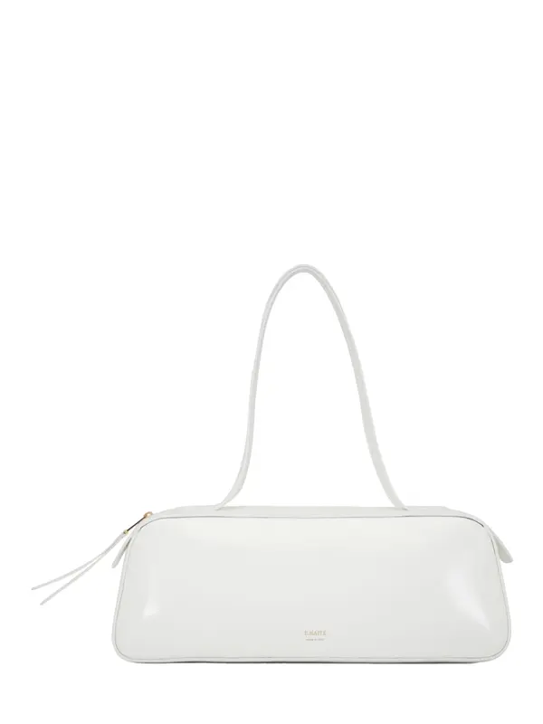 Khaite Simona Leather Shoulder Bag - White