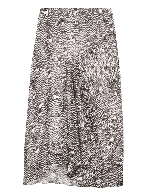Isabel Marant Lisanne Midi Skirt - Black
