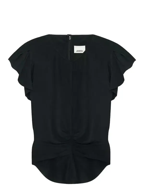 Isabel Marant Étoile Tullya Top - Charcoal