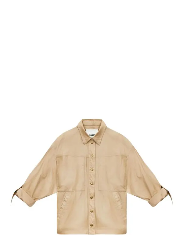 Isabel Marant Étoile Florania Shirt Jacket - Neutrals