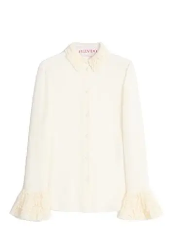 Valentino Garavani Georgette Blouse - Neutral