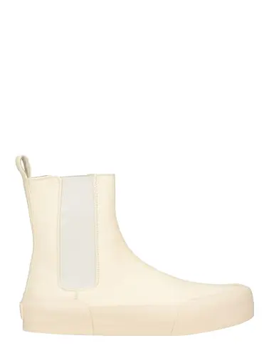 JIL SANDER Ankle Chelsea Boots - White