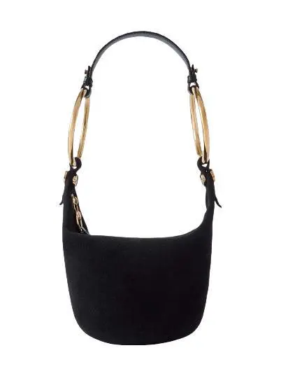 Chloé - Bracelet-embellished Suede Shoulder Bag