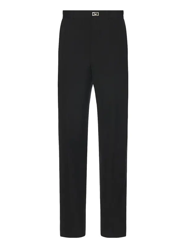 Givenchy Metal Detail Pants - Black