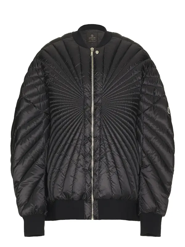 Rick Owens X Moncler Radiance Peter Jacket - Black
