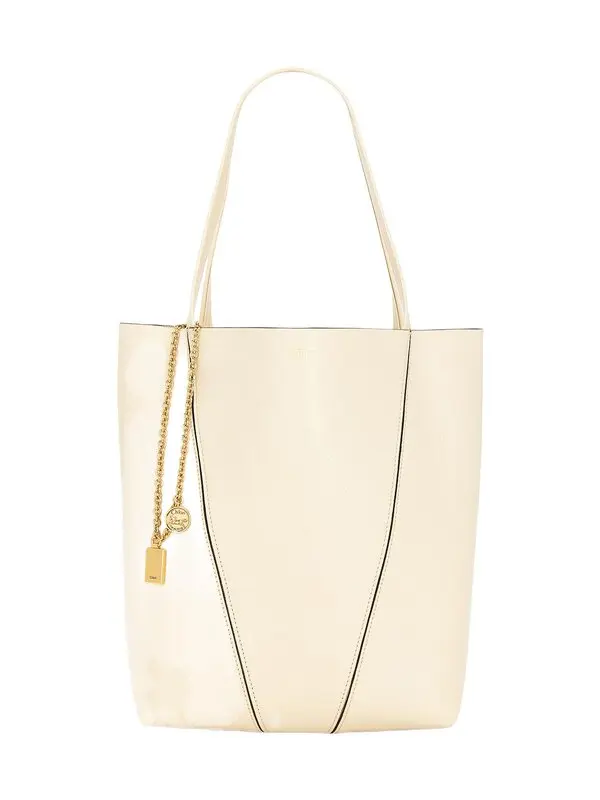 Chloé Spin Medium Tote Bag - Sweet Beige