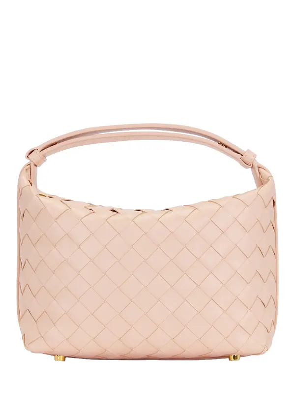 Bottega Veneta Mini Wallace Bag - Cameo & Gold
