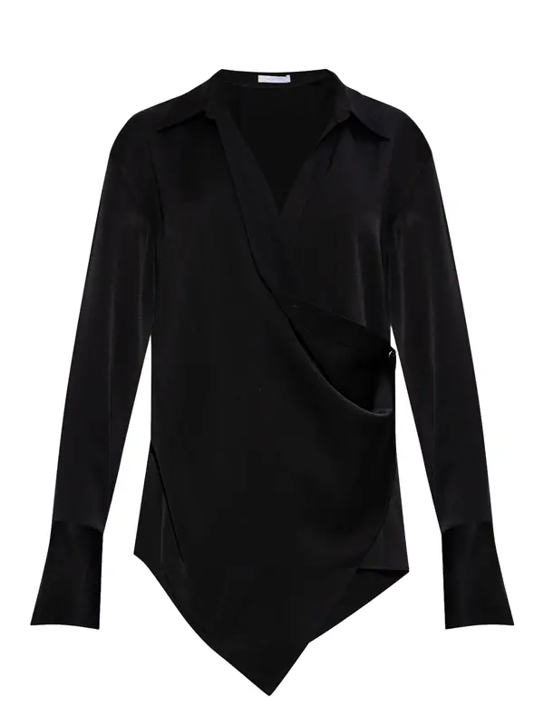 Helmut Lang Wrap Shirt - Black