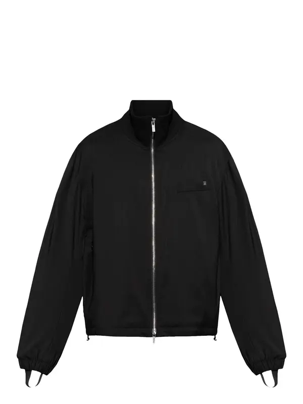 Helmut Lang Elasticated-hem Jacket - Black