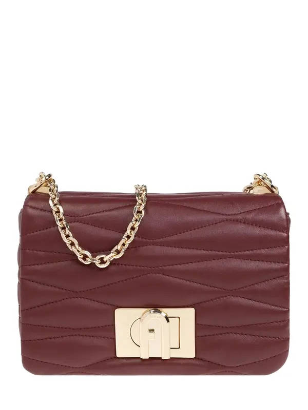 Furla Quilted Shoulder Bag - Red