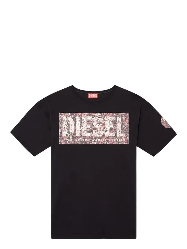 DIESEL® T-adjust-r22 T-shirt - Black