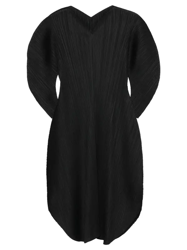 Issey Miyake Wormhole Midi Dress - Black