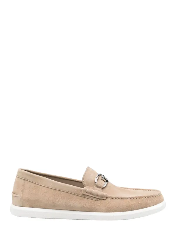 Fendi O'lock Loafers - Neutrals