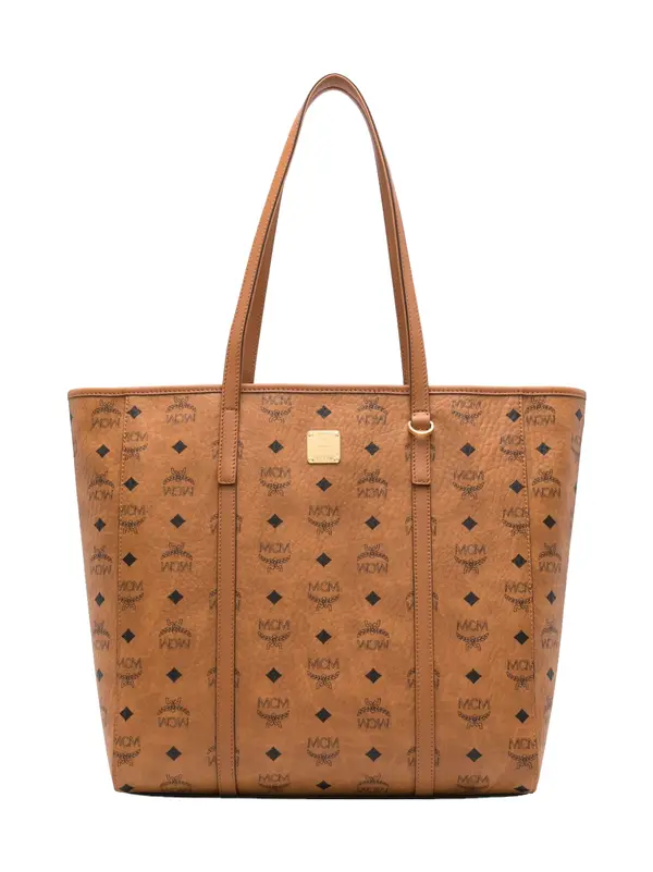 Mcm Toni Tote Bag - Brown