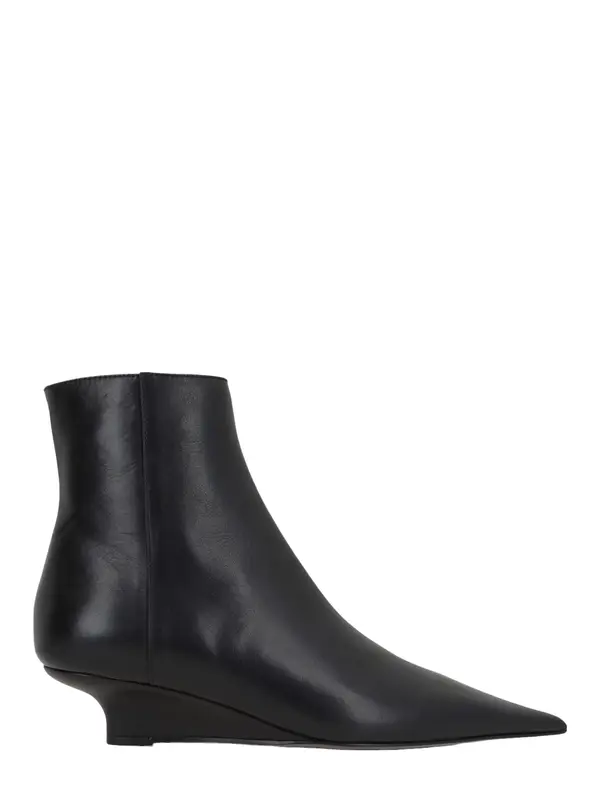 TOTEME 40mm Sharp Boots - Black