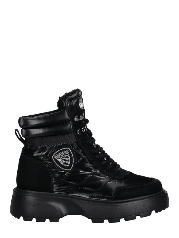 BLAUER. F4blanca03/nyp Combat Boots - Blk Black