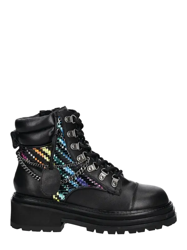 Kurt Geiger 55mm Chelsea Combat Boots - Black