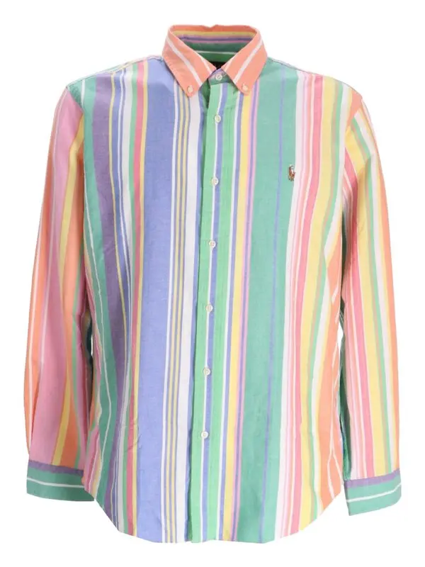 Polo Ralph Lauren Striped Cotton Shirt - Green