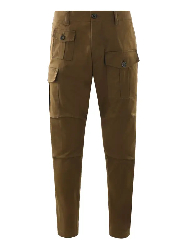Dsquared2 Cargo Trousers - Brown