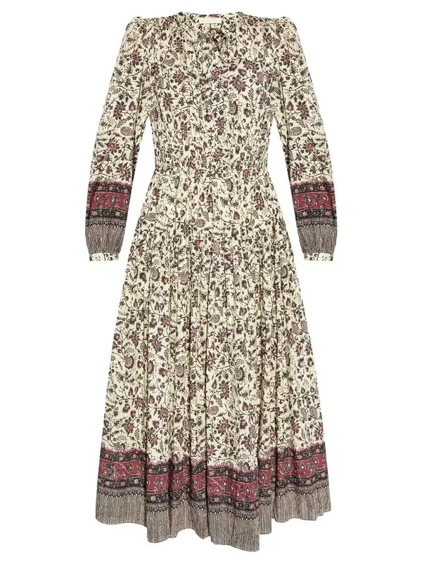 Ulla Johnson Mona Midi Dress - Cosmos