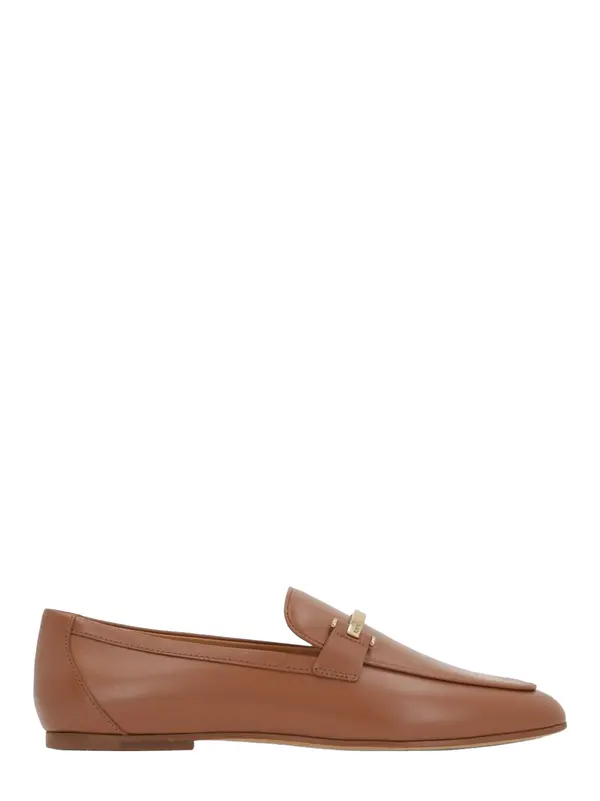 TOD'S Leather Loafers - Brown