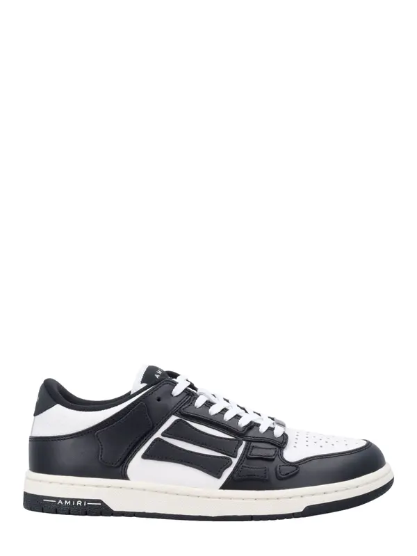 Amiri Skel Low Top Sneakers - Black