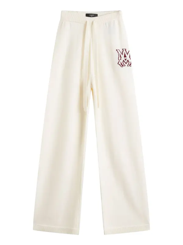 Amiri Merino Wool Sweatpants - Alabaster