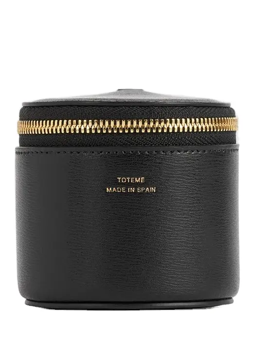 TOTEME Leather Jewelry Box - Black