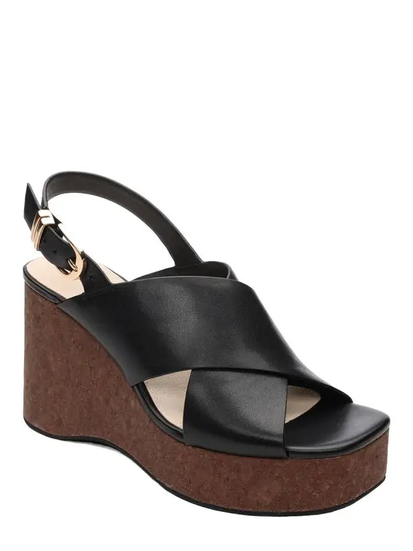 Sanctuary Nouveau Platform Wedge Sandal - Black