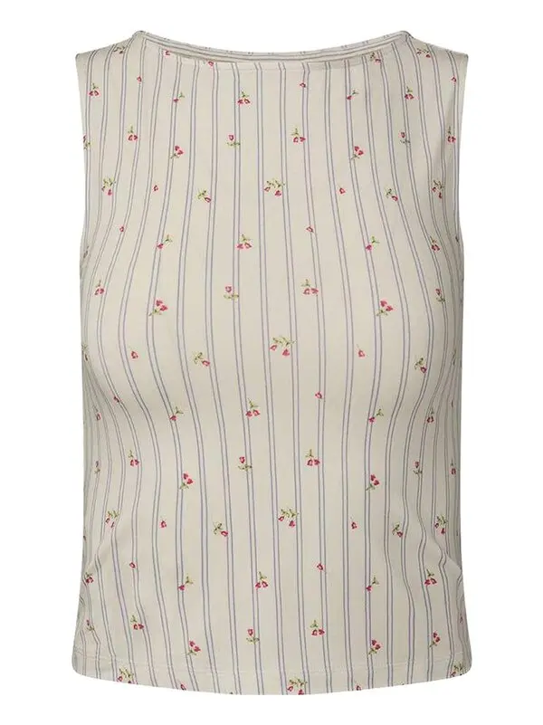 WeWoreWhat Boatneck Tank - Ivory