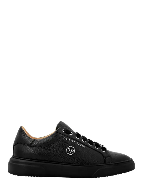 Philipp Plein Hexagon Logo Sneakers - Black