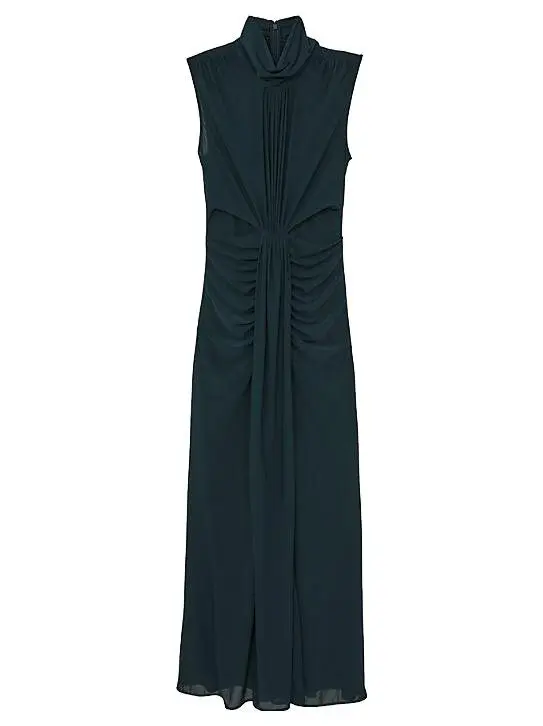 REISS Daniella Sleeveless Maxi Dress - Teal