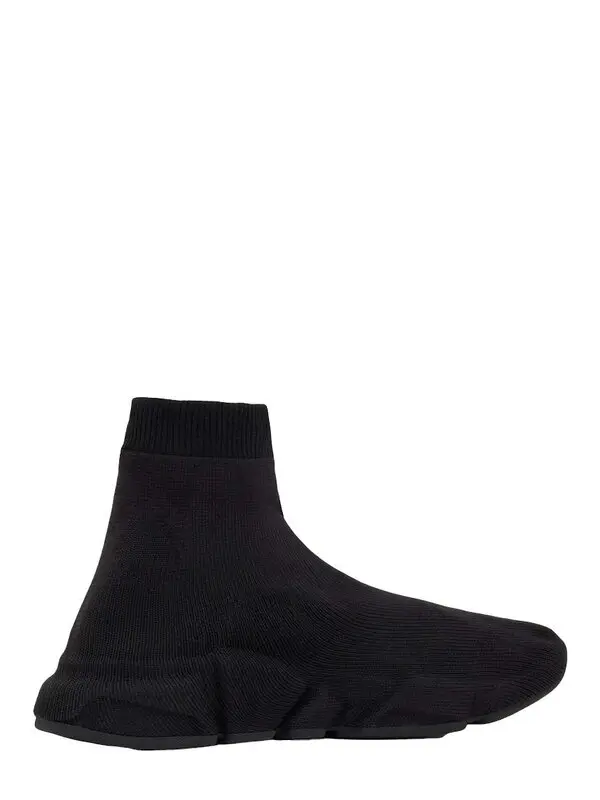 Balenciaga Speed Full Knit Sneakers - Black