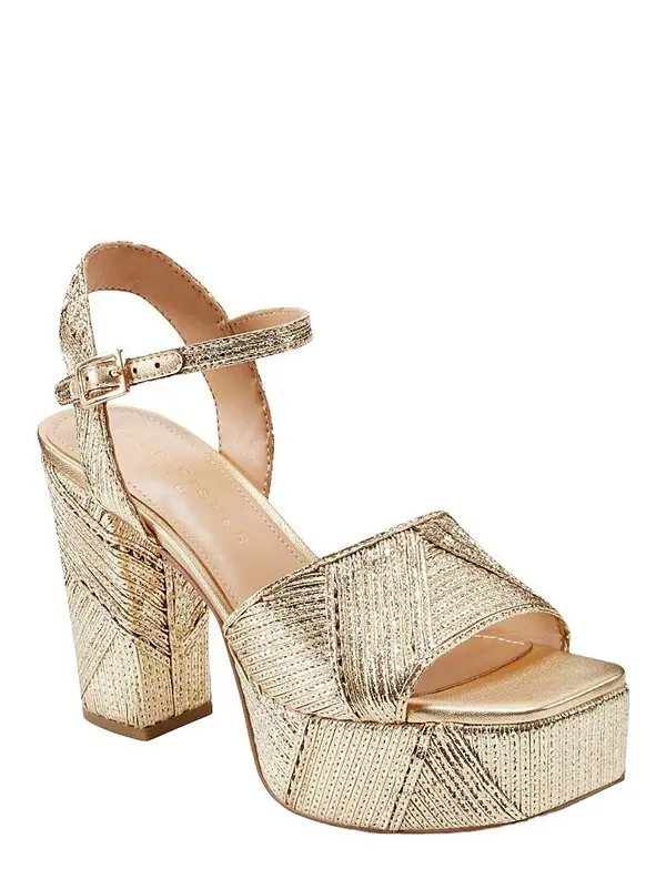 MARC FISHER LTD. Calyn Sandals - Gold