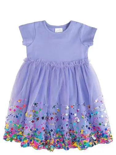 SWEET WINK Confetti Tutu Dress - Lavender