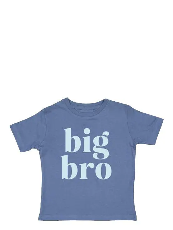 SWEET WINK Big Bro Short Sleeve T-shirt - Indigo