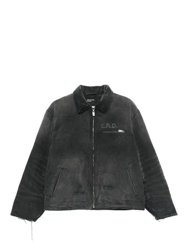 Enfants Riches Déprimés Distressed Jacket - Black