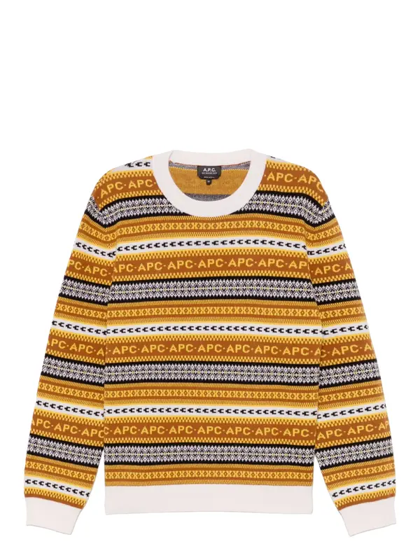 A.p.c. Malcolm Sweater - Brown