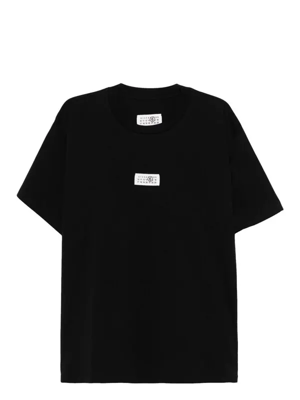 MAISON MARGIELA Numbers-motif T-shirt - Black