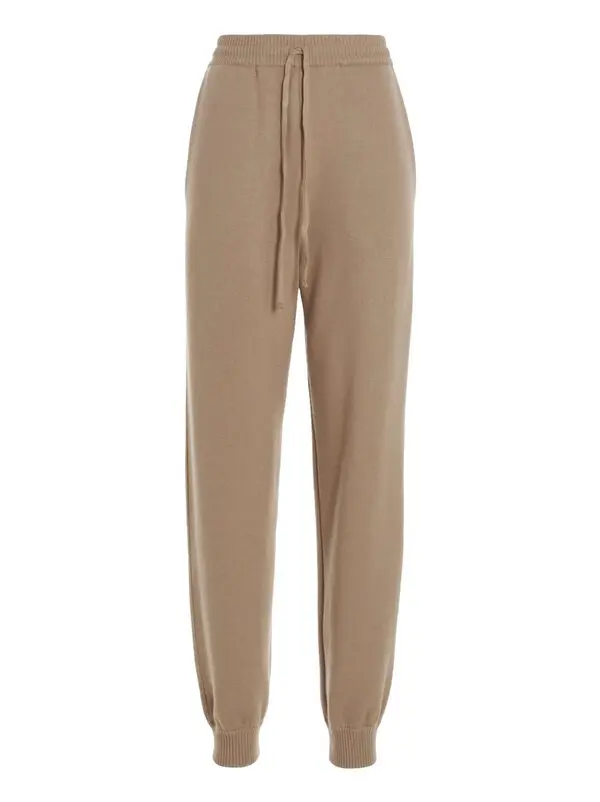 Prada Knitted Trousers - Neutrals