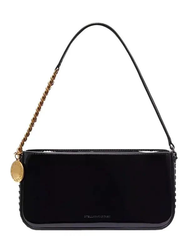 Stella McCartney Frayme Shoulder Bag - Black