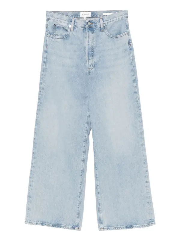 FRAME Wide-leg Jeans - Blue