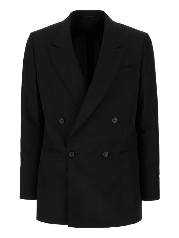 REVERES 1949 Double-breasted Blazer - Black