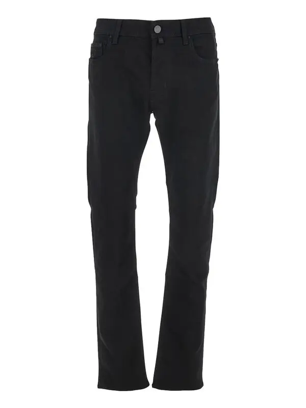 Jacob Cohen Bard" Five-pocket Slim Fit Jeans - Black